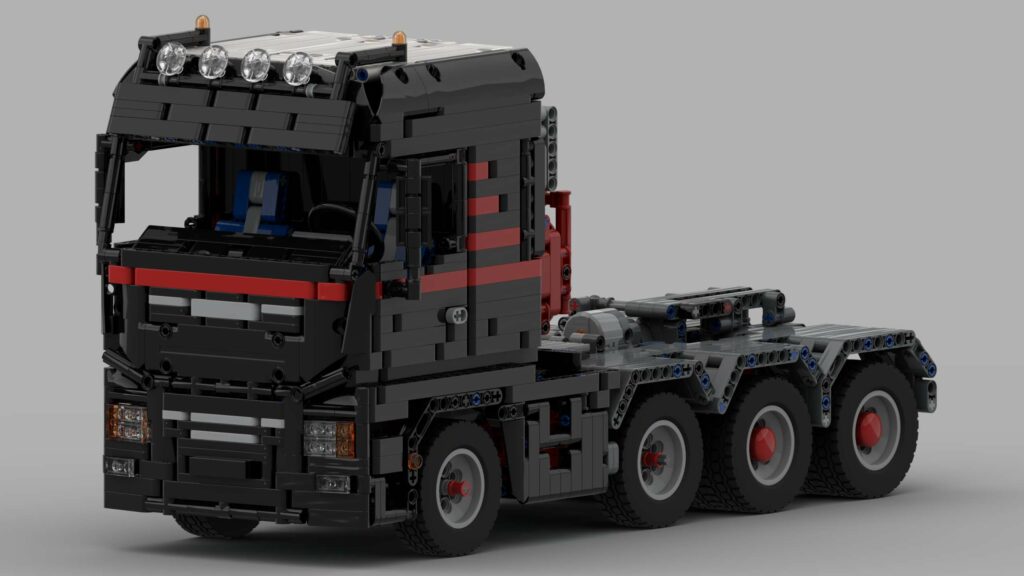 RC MAN TGX 41.540 (MAMMOET) - MisterCreators Custom MOCs